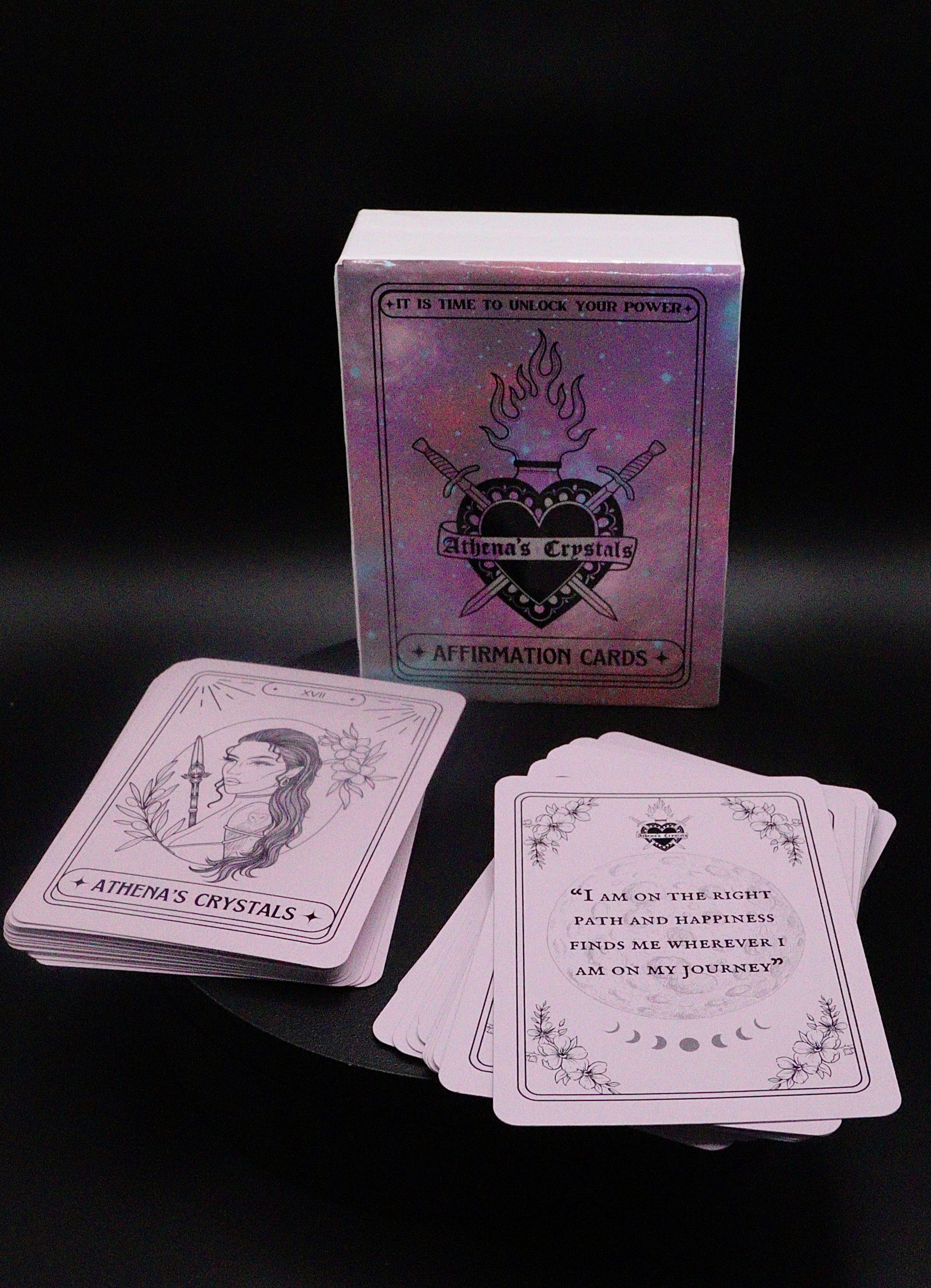 The Affirmation Cards – Athena's Crystals